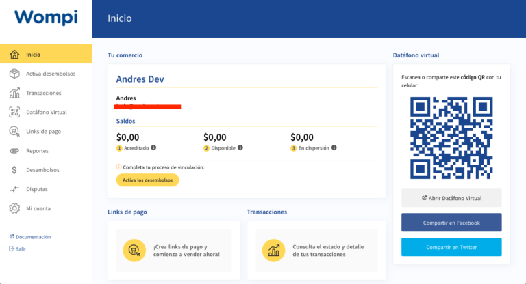 Wompi la nueva pasarela de pagos de Bancolombia | Andres Dev